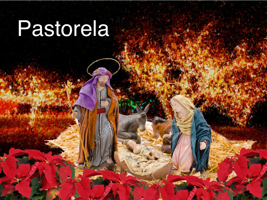 Fotomontaje para una Pastorela