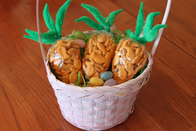 Kara's Creative Place: Goldfish Easter Carrots
