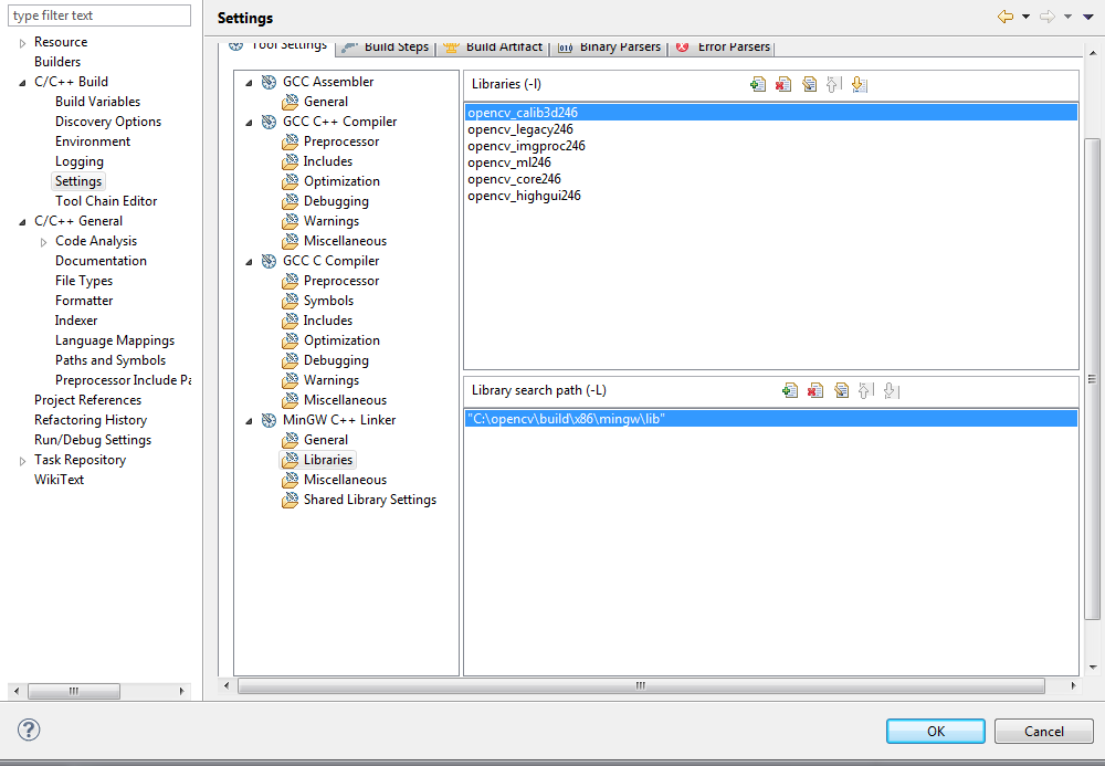 Share The Vision Opencv 246 Eclipse On Windows