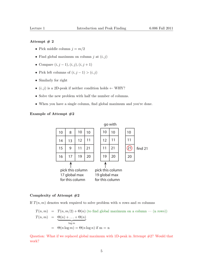MIT - Introduction to Algorithms - Lecture 1 : Algorithmic Thinking ...