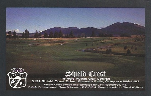 Gone Golf'in or Gone Photograph'in: Scorecard History 101, Oregon - Set #5