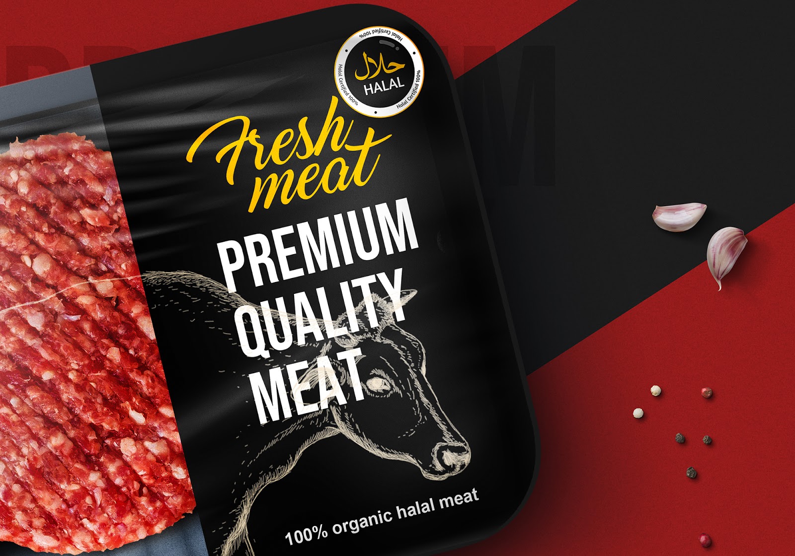 Salam Halal Food 100% organic beef – Packaging Of The World