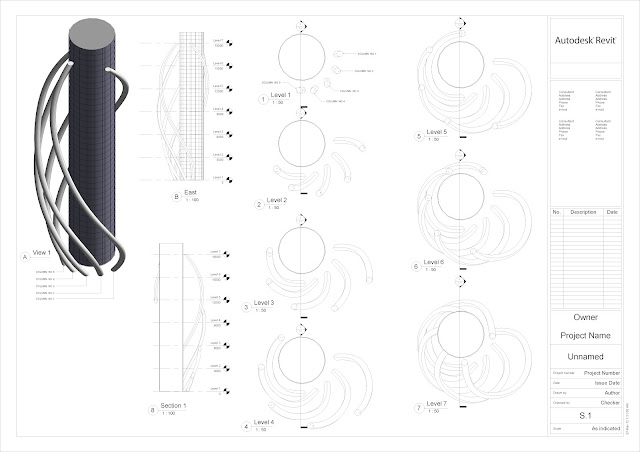 Revit Models: Spiral Column