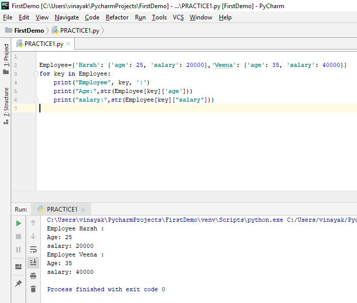 Dictionary Python Dictionary Python