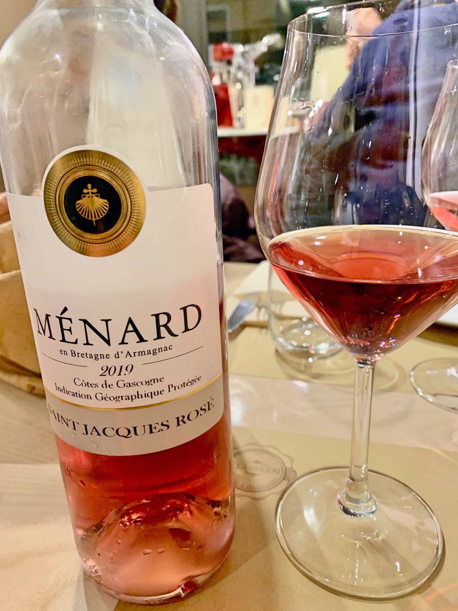 Vino Cucina Ingegneria: Vino (315) : SAINT-JACQUES ROSÉ 2019 MÉNARD