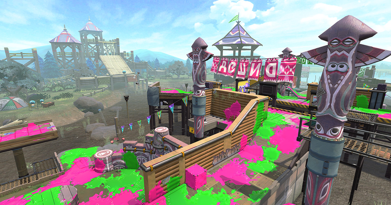 Splatoon 2 (Switch): vídeo compara o novo mapa Camp Triggerfish com sua ...