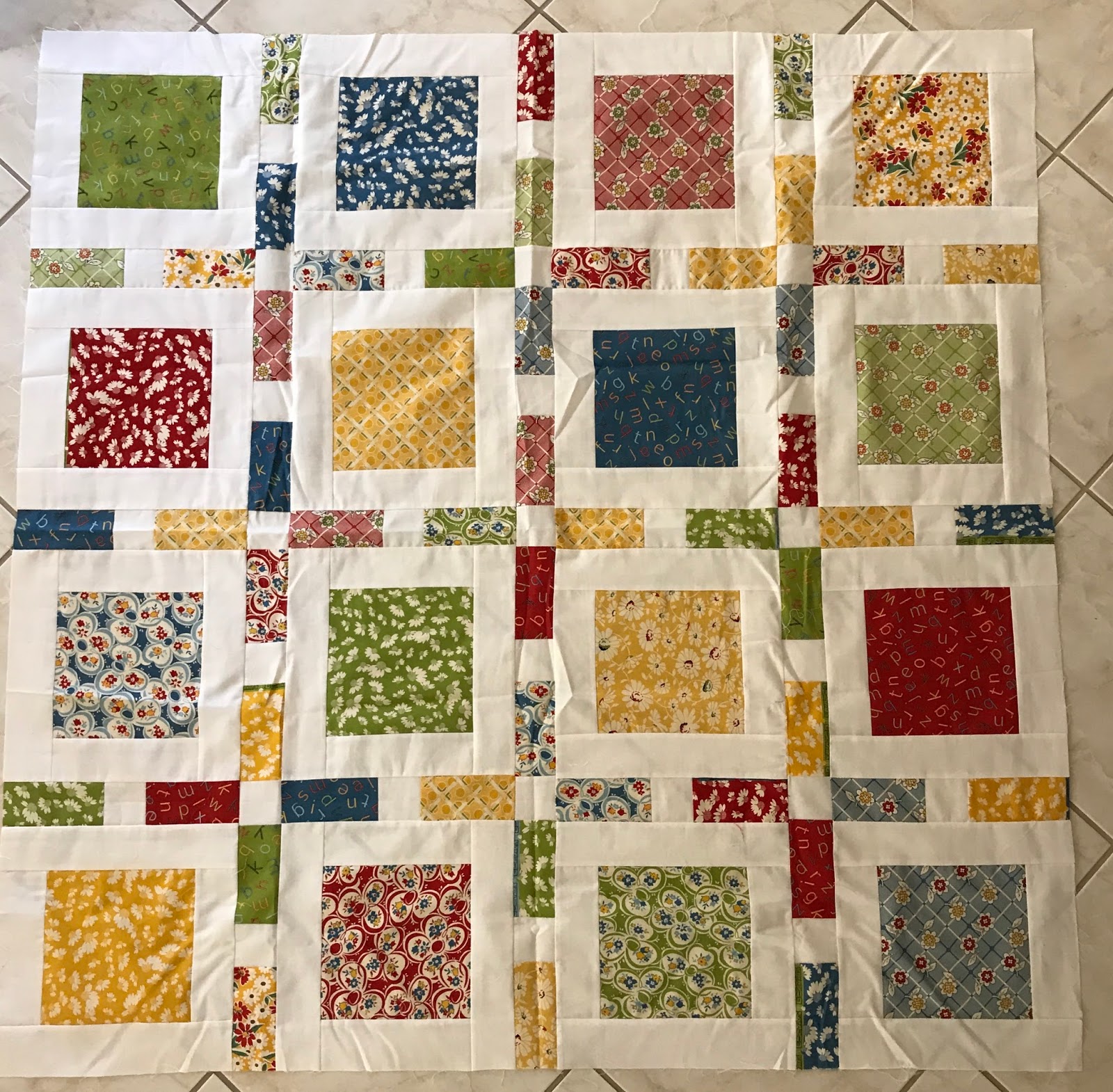 dream quilt create: "Framed" quilt