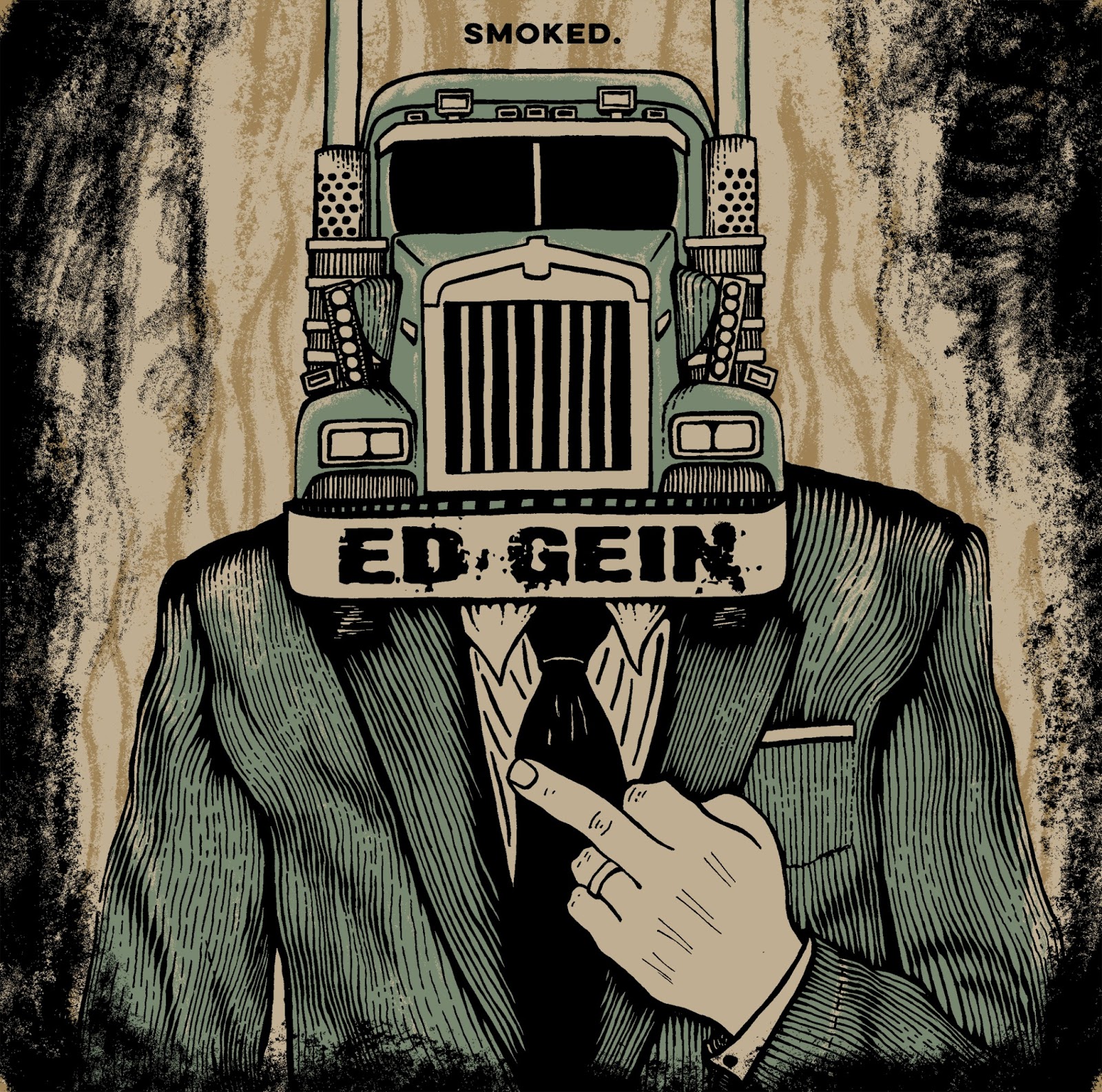 Hex Records: SURPRISE! ED GEIN RELEASES A DOUBLE 7" TODAY!
