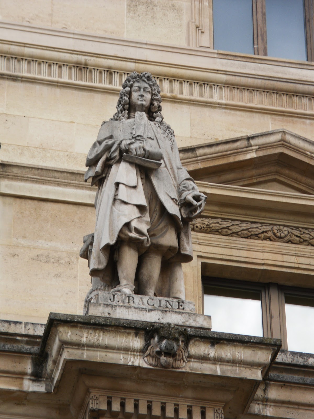 Dr Tony Shaw: The Statues of Writers in the Cour Napoléon, The Louvre ...