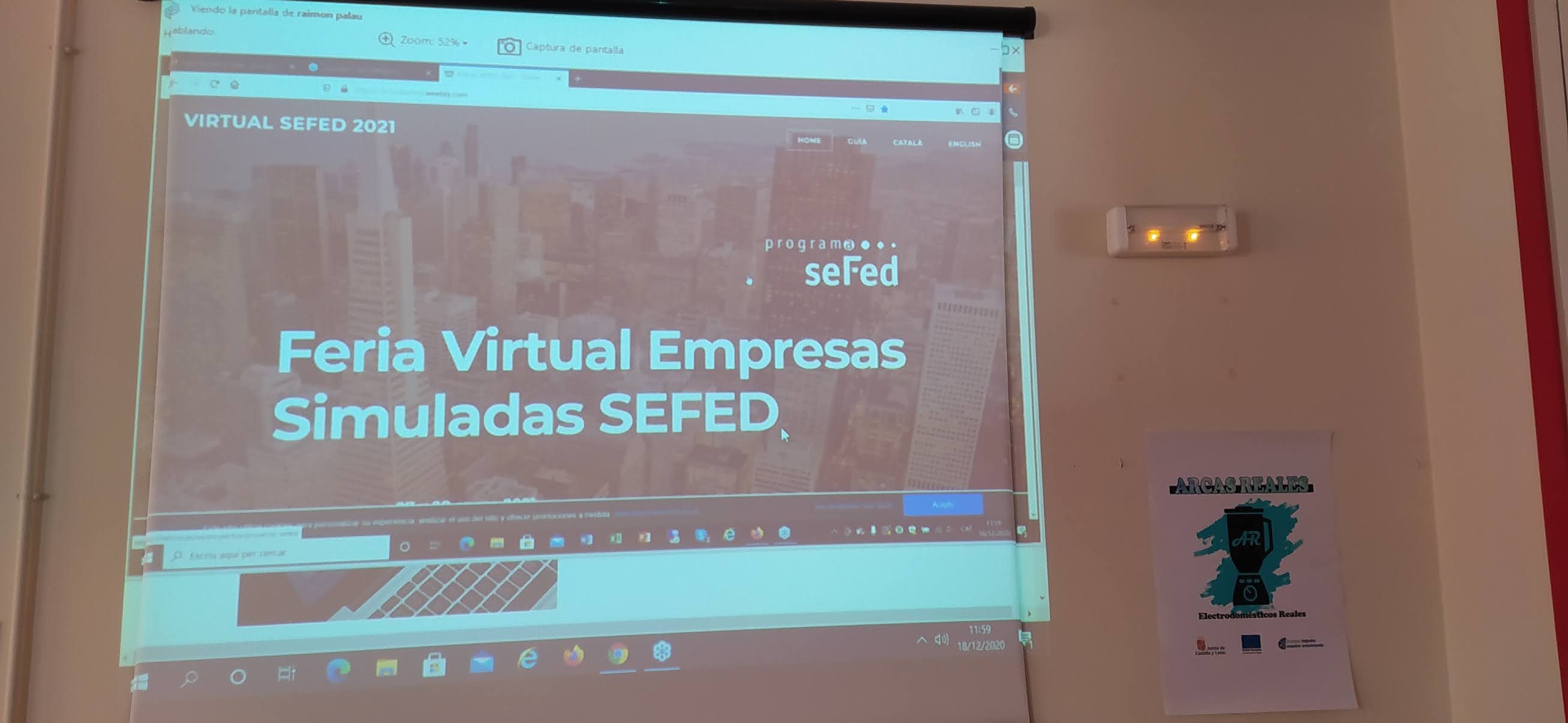 PROYECTO ARCADECA: FERIA VIRTUAL SEFED ESPAÑA: PREPARACIÓN DEL STAND