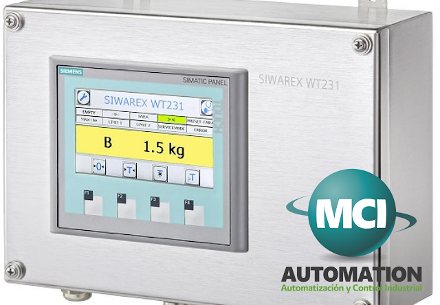 Solución de pesaje SIWAREX WT231 de SIEMENS