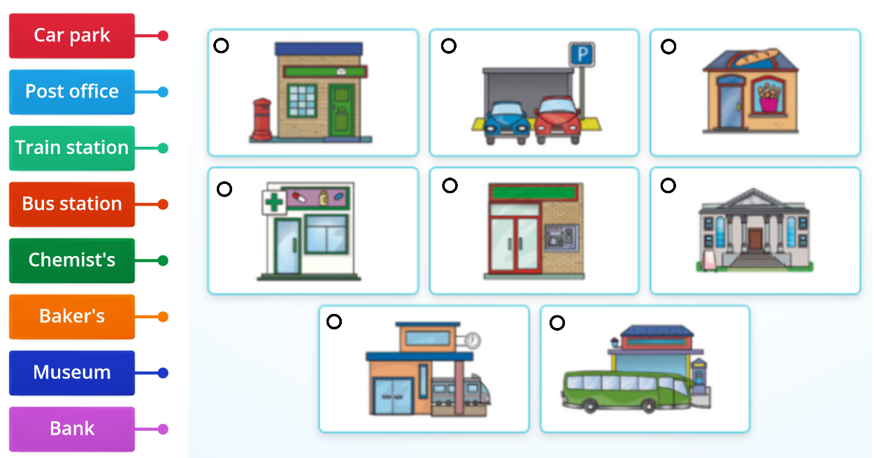 ALL AROUND THE TOWN: LESSON 2