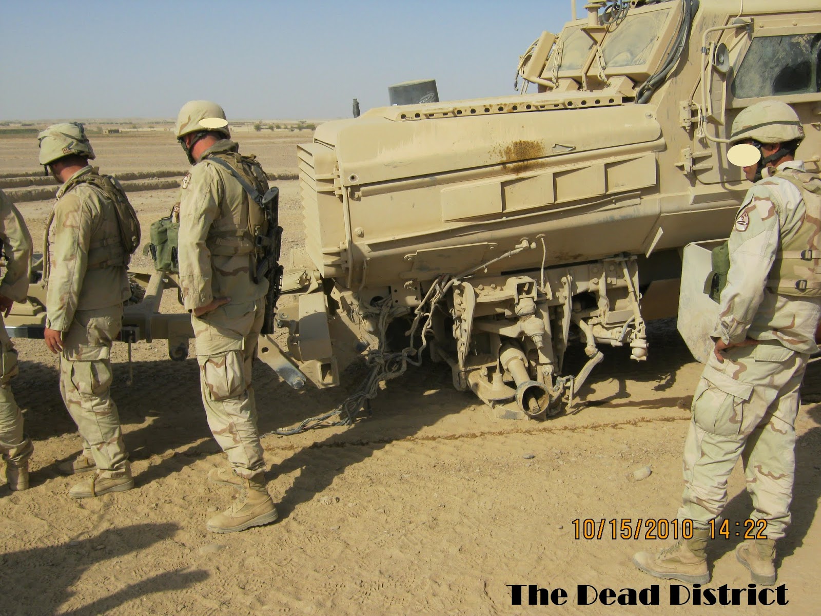 The Dead District: When the Couguar MRAP meet the big IED