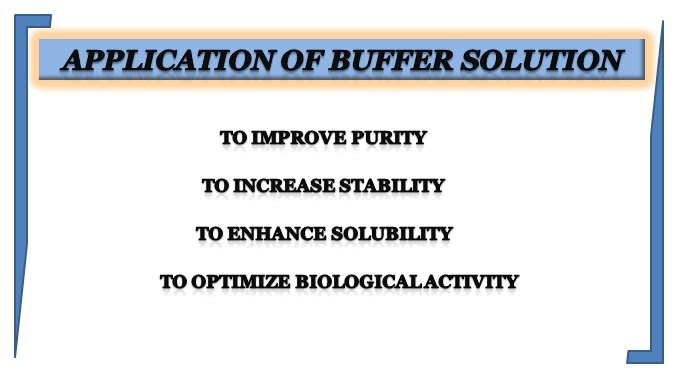 Chrominfo: Applications of Buffer Solution in Pharmacy