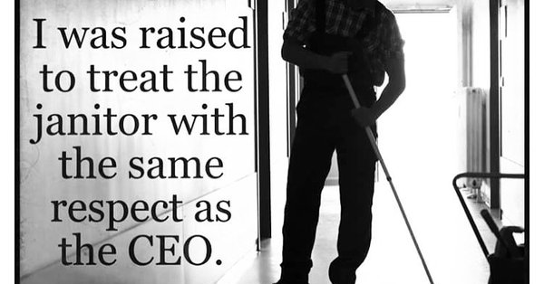 MorganTalk: Treat the Janitor the Same as the CEO.
