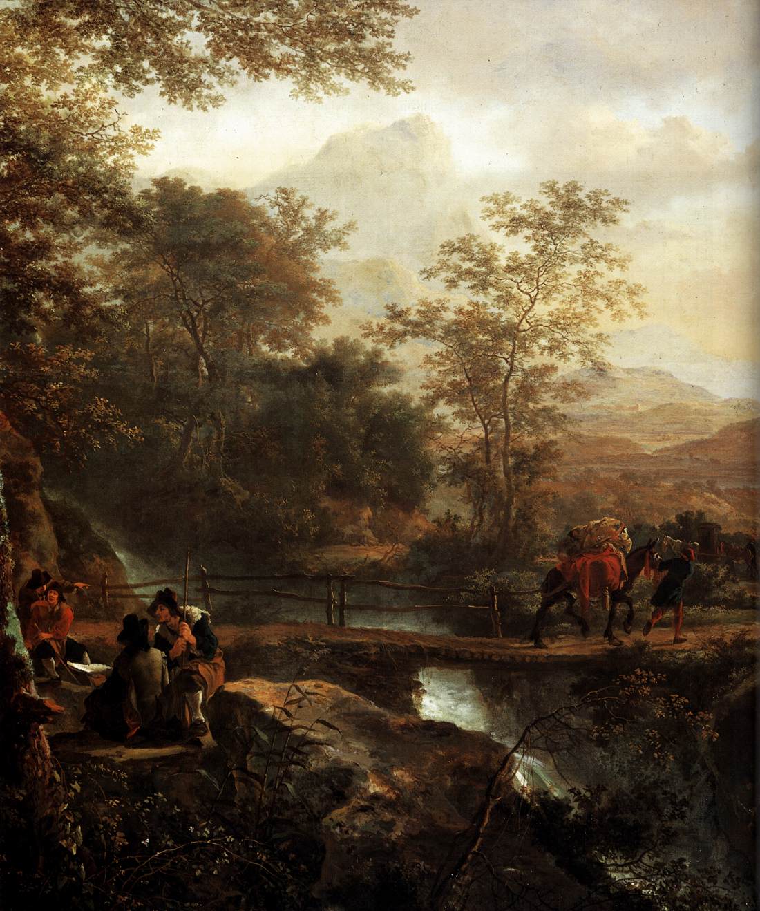 Flemish Landscape Painting of the XVII th century: Both, Jan Dirksz ...