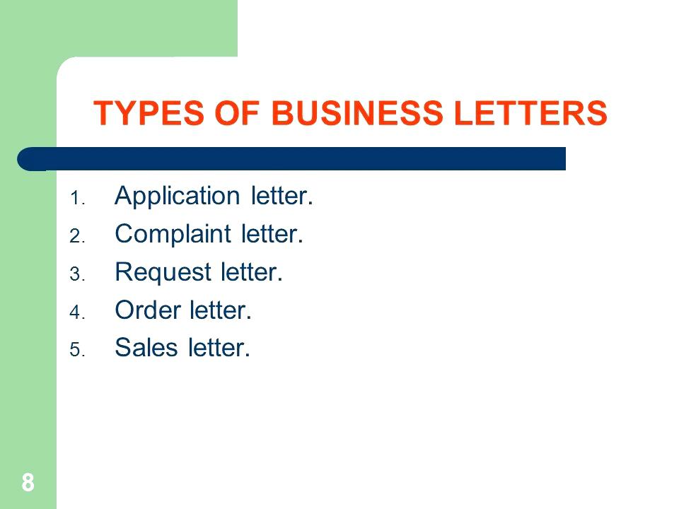 3 Business Letter Formats - Birthday Letter