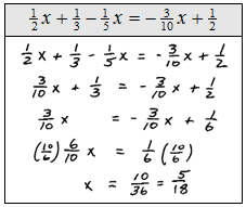 OpenAlgebra.com: Free Algebra Study Guide & Video Tutorials: Solving Linear Equations: Part II