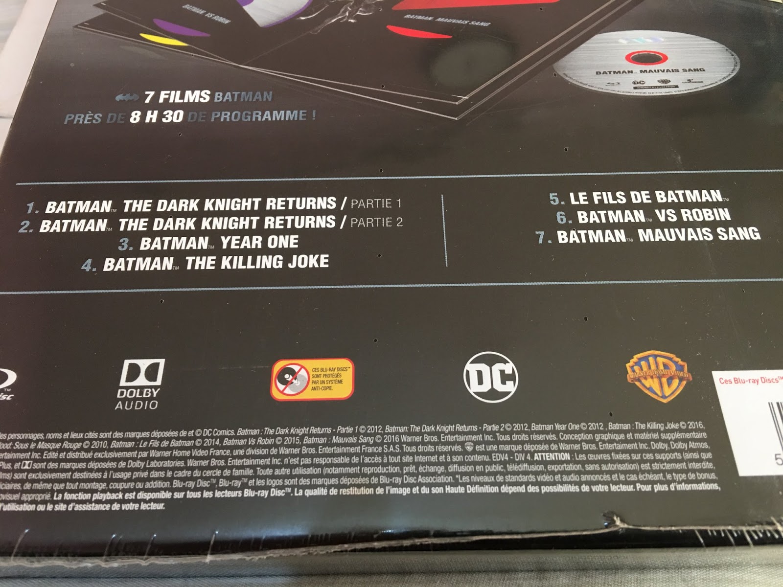 PELICULAS ORIGINALES EN BLU-RAY 3D, BLU-RAY Y DVD: BATMAN: COLLECTION ...