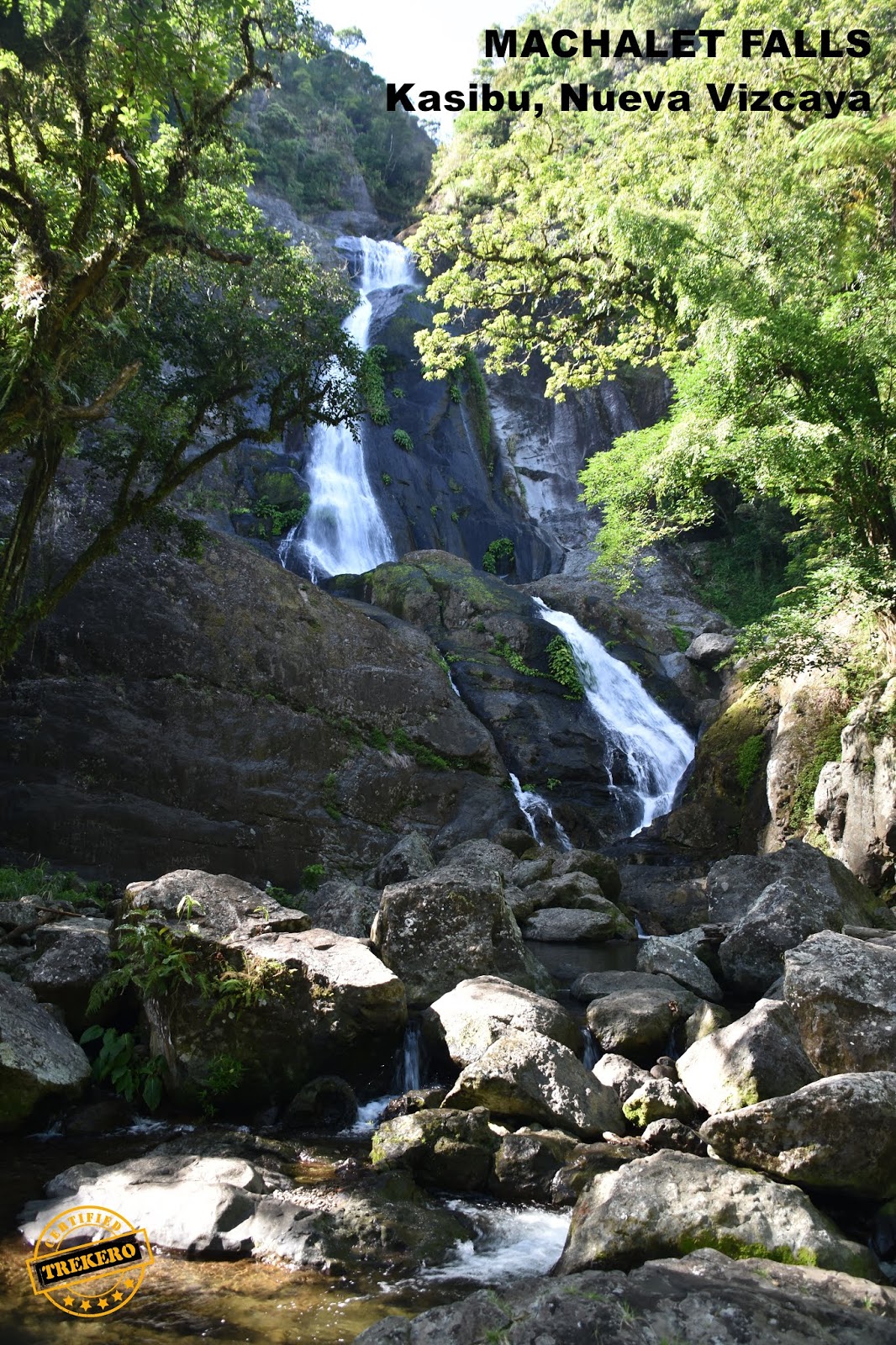TREKERO: MACHALET FALLS: Hidden Silver Lining of Nueva Vizcaya