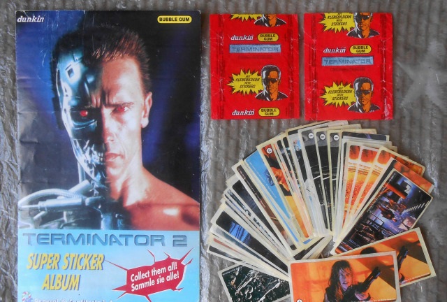 Vintage Collectibles: European T2 Bubblegum Stickers Album