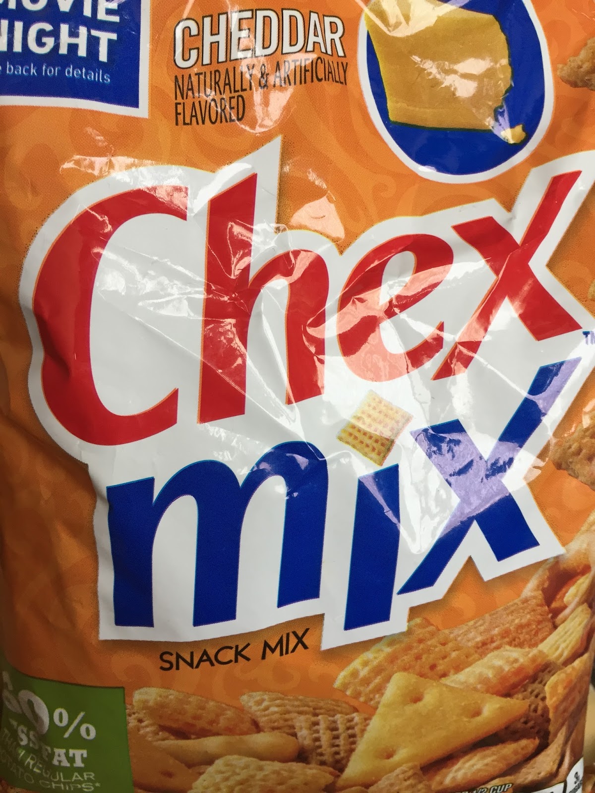 American & Japanese Snacks & Drinks: Chex Mix Original & Cheddar flavor