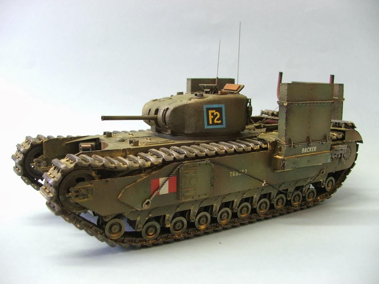 Panzerserra Bunker- Military Scale Models in 1/35 scale: Churchill Mk ...