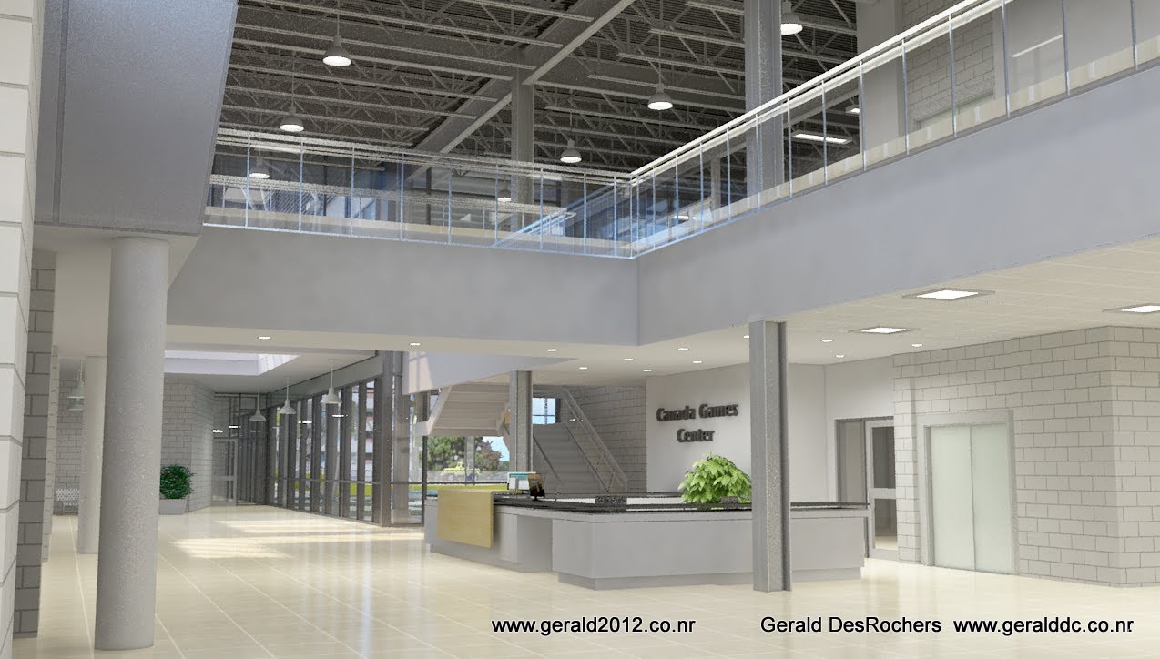 ARCHITECTURAL VISUALIZATION: Canada Games Center 2010