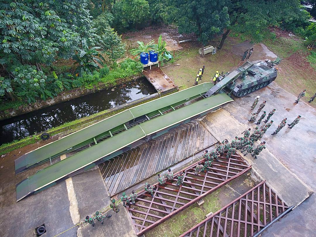 DEFENSE STUDIES: Latihan Penggelaran Ranpur AVLB