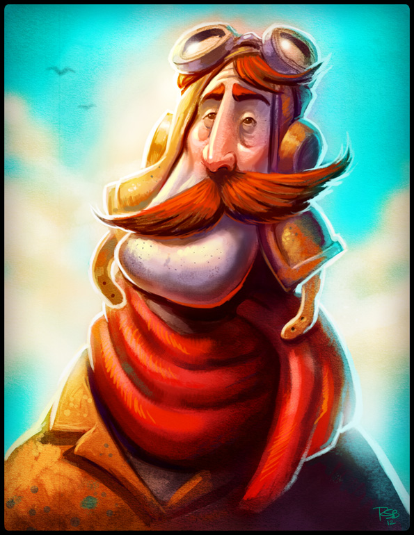 The Art of Ryan Bowlin: The Red Baron