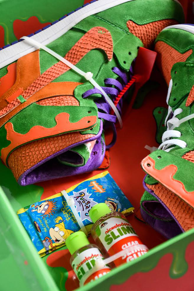 NickALive!: AMAC Customs Unveils Retro Nickelodeon Slime-Inspired Air ...