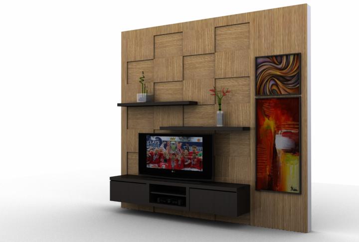 Inspirasi Baru Backdrop TV Minimalis