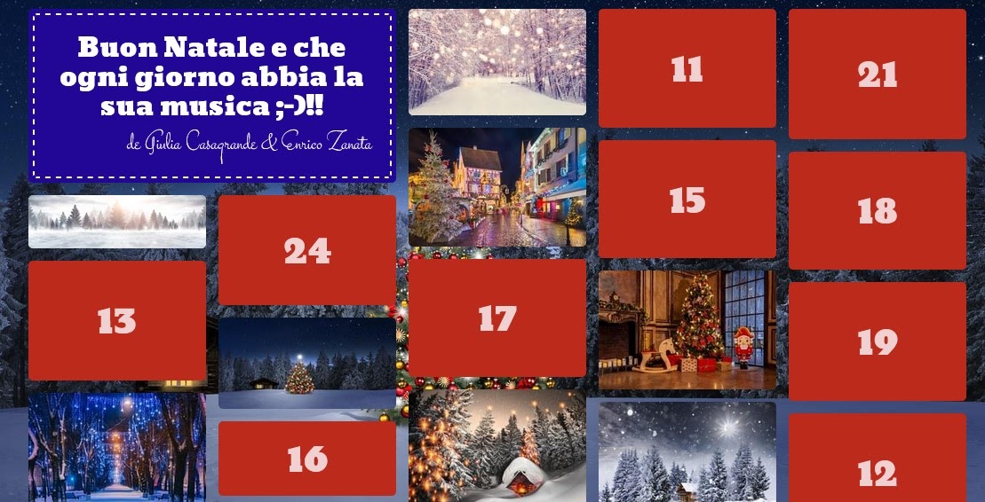 Aula de Música: Calendario de adviento musical (II)