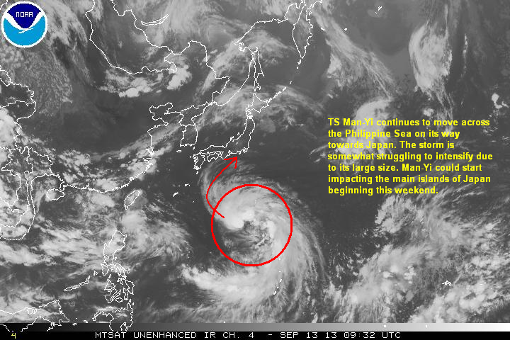 Tropical Storm Man-Yi Update #2 | Panahon Ngayon