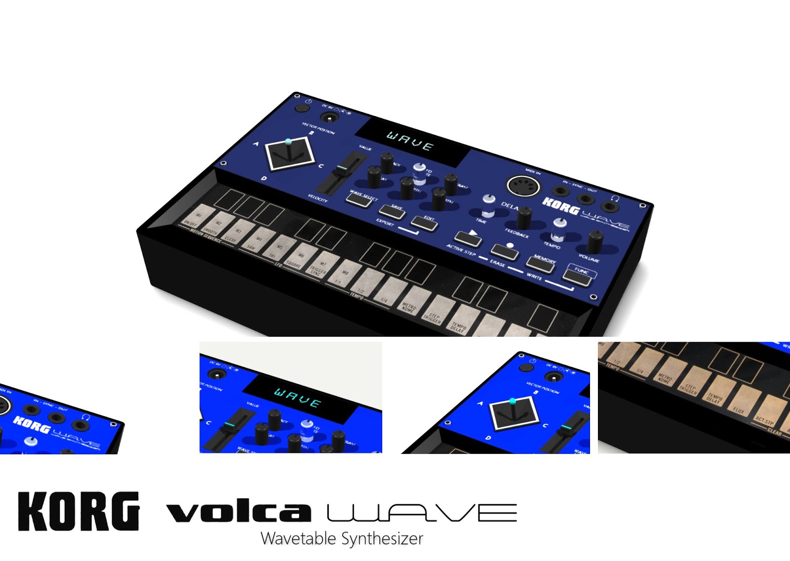 KORG 1 November - New Volca Wavetable and Vocal Processing Synthesizer ...
