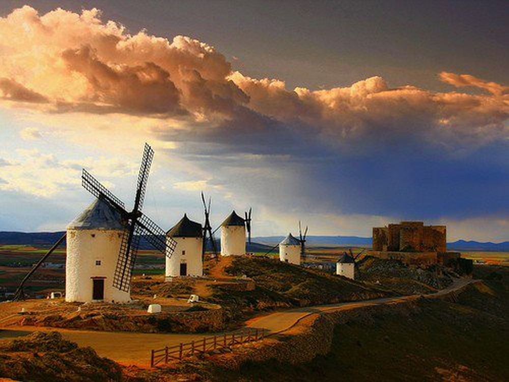 Las Fotos Mas Alucinantes: molinos en consuegra