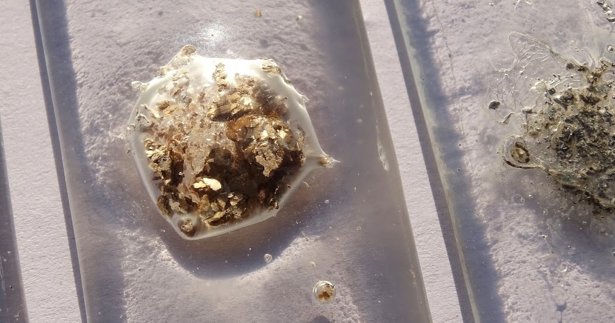 Experiments with mineral inclusions within fused glass