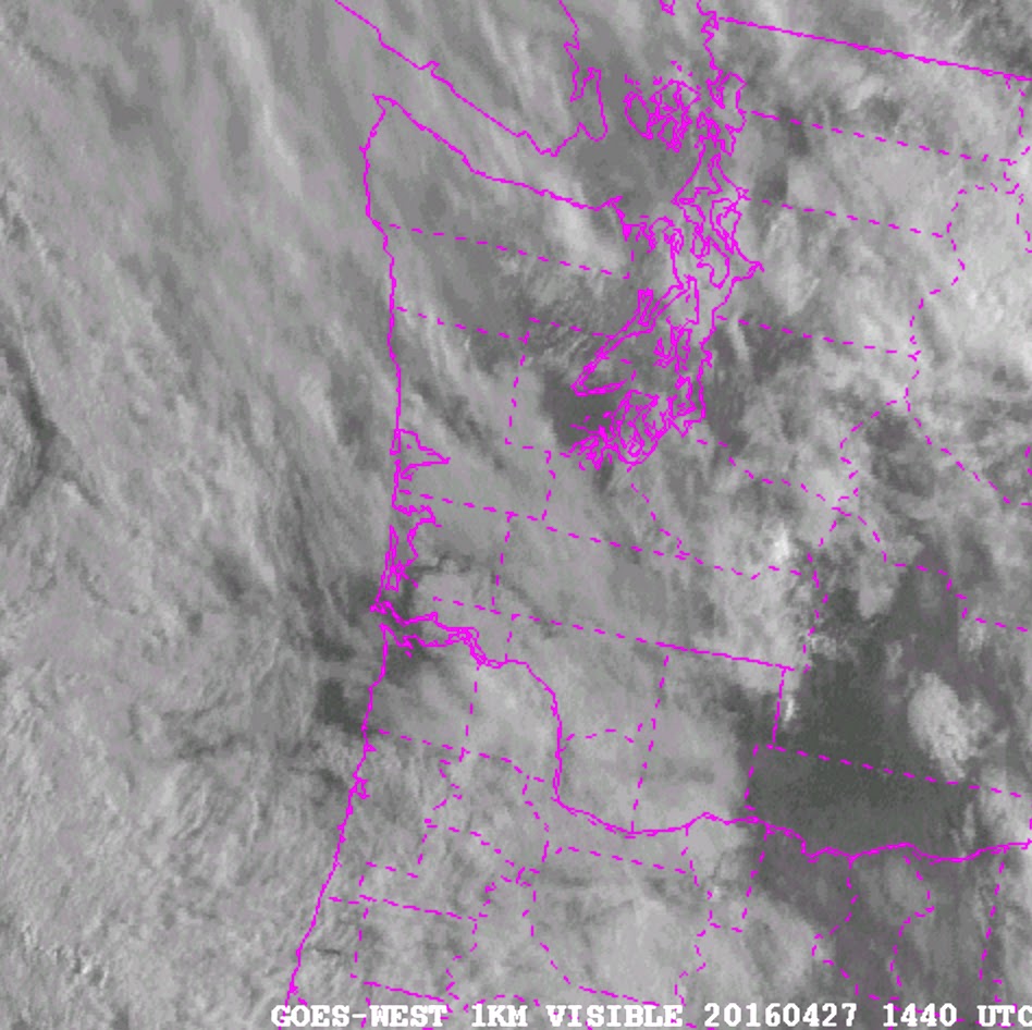 Altostratus Clouds From A Satellite