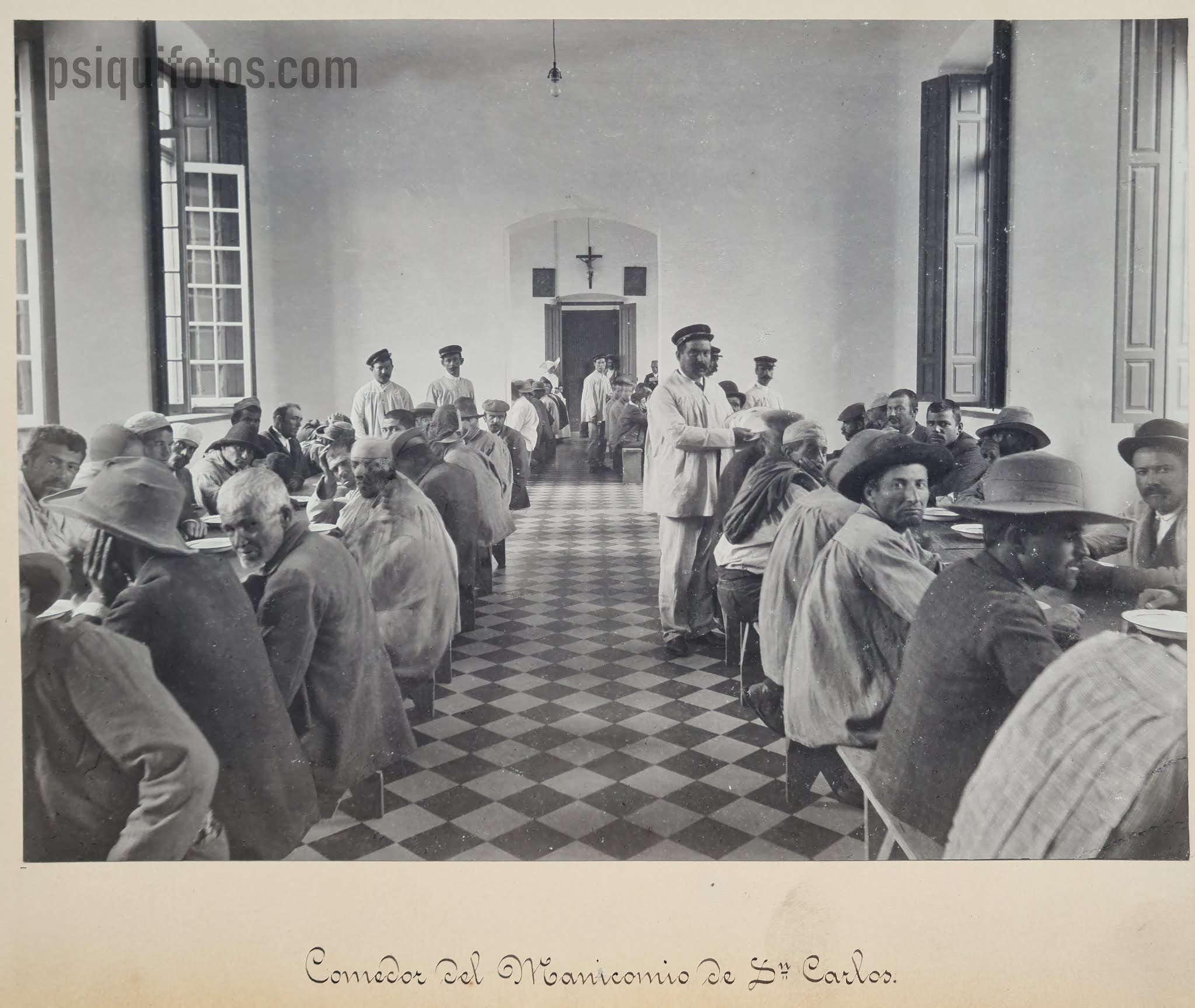 Imágenes de la psiquiatría: 421. El manicomio de Málaga en 1900. (y II ...