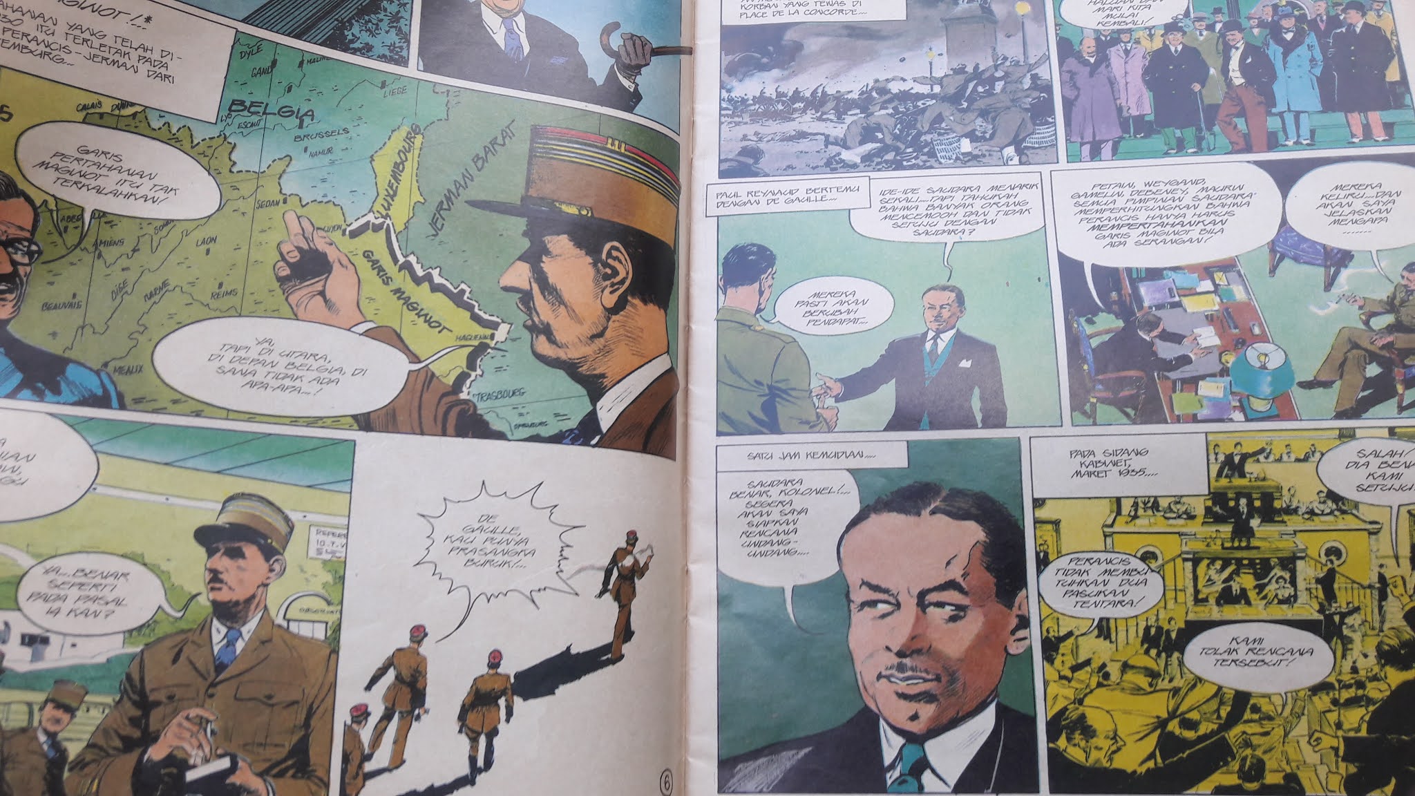 serba vintage: Komik Perang Dunia Ke dua. Tokoh Pahlawan Perancis ...