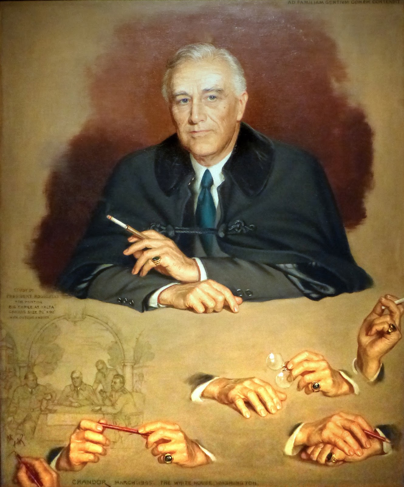 The Portrait Gallery: Franklin D. Roosevelt