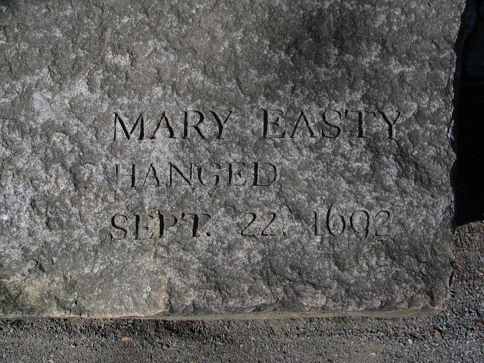 Beyond the Names: Mary Towne Easty and the Salem Witchcraft Trials