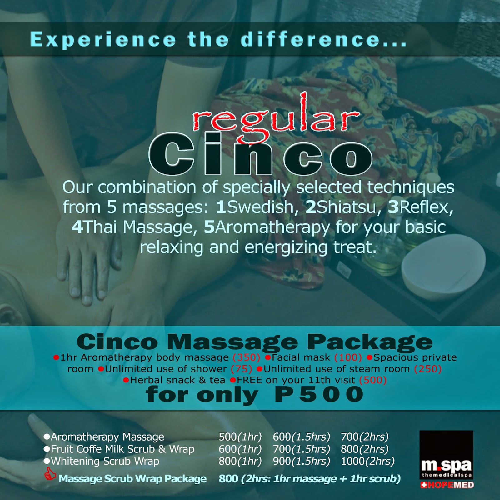 HOPEMED: Spa Services