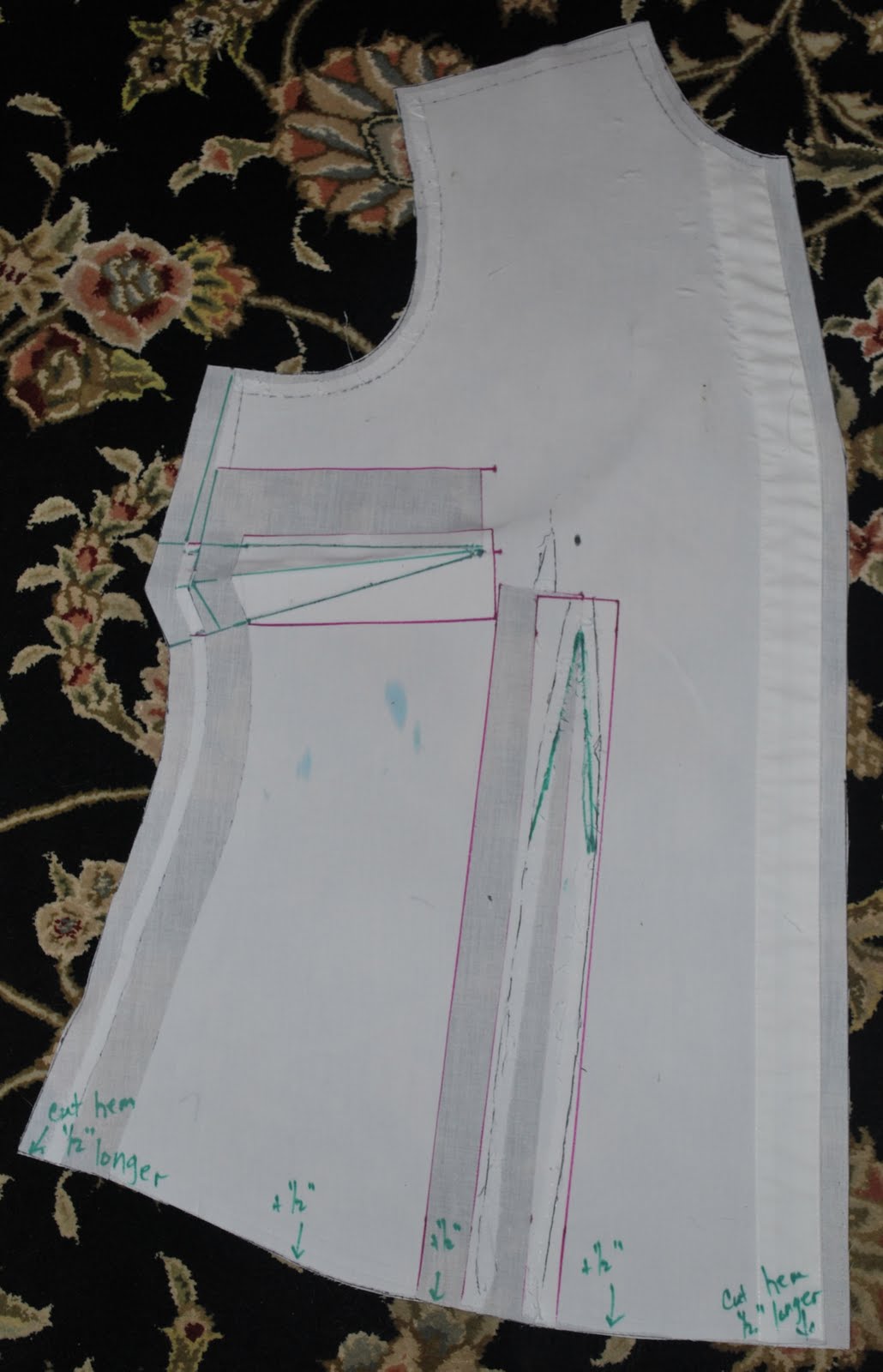 Slipper Moon Studio: Deconstructing a Blouse -- A Sewing Experiment