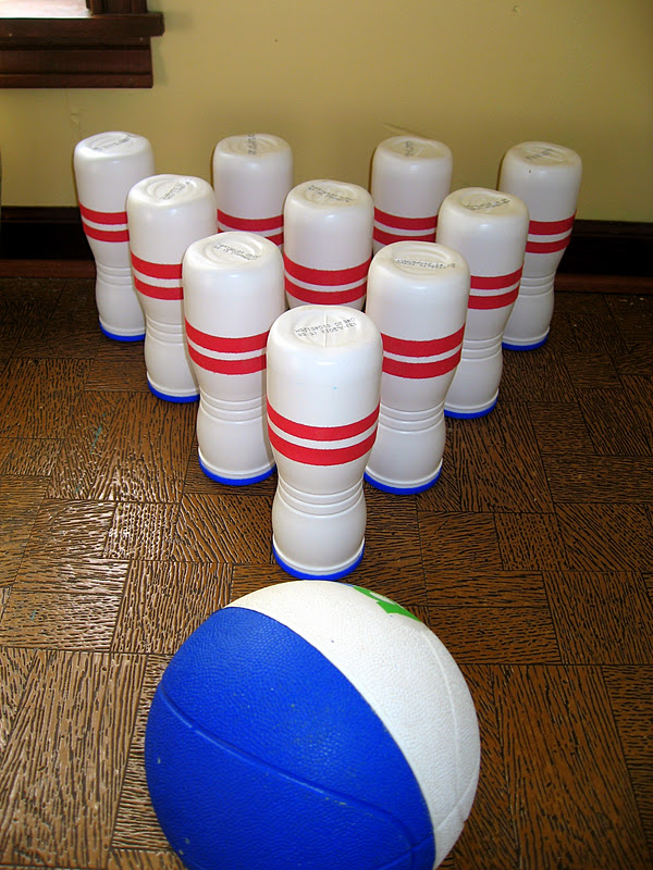 Gerber Graduate Puffs turned Bowling Pins