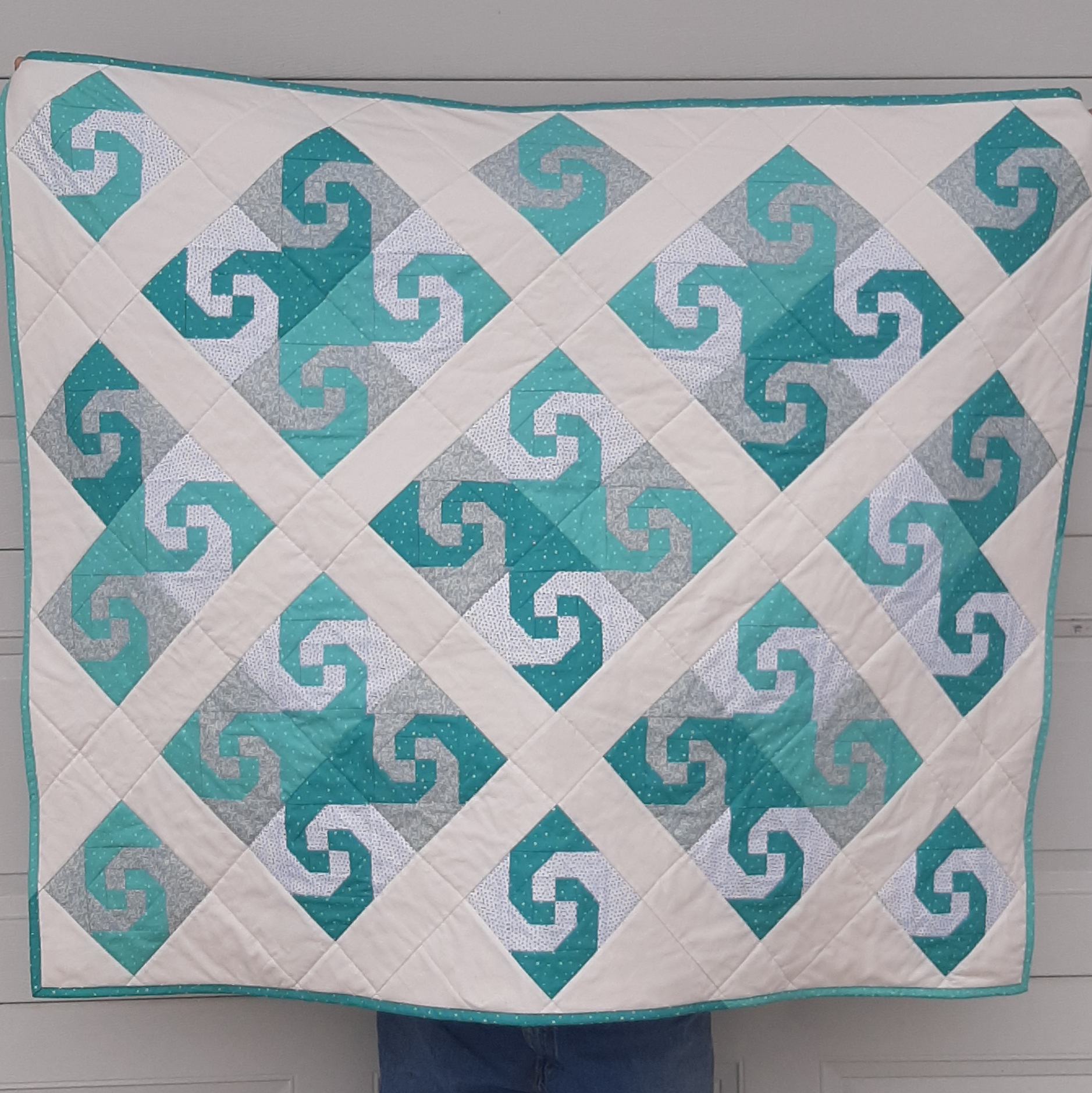 Project QUILTING: Snail's Tail Crib Quilt by Bill H