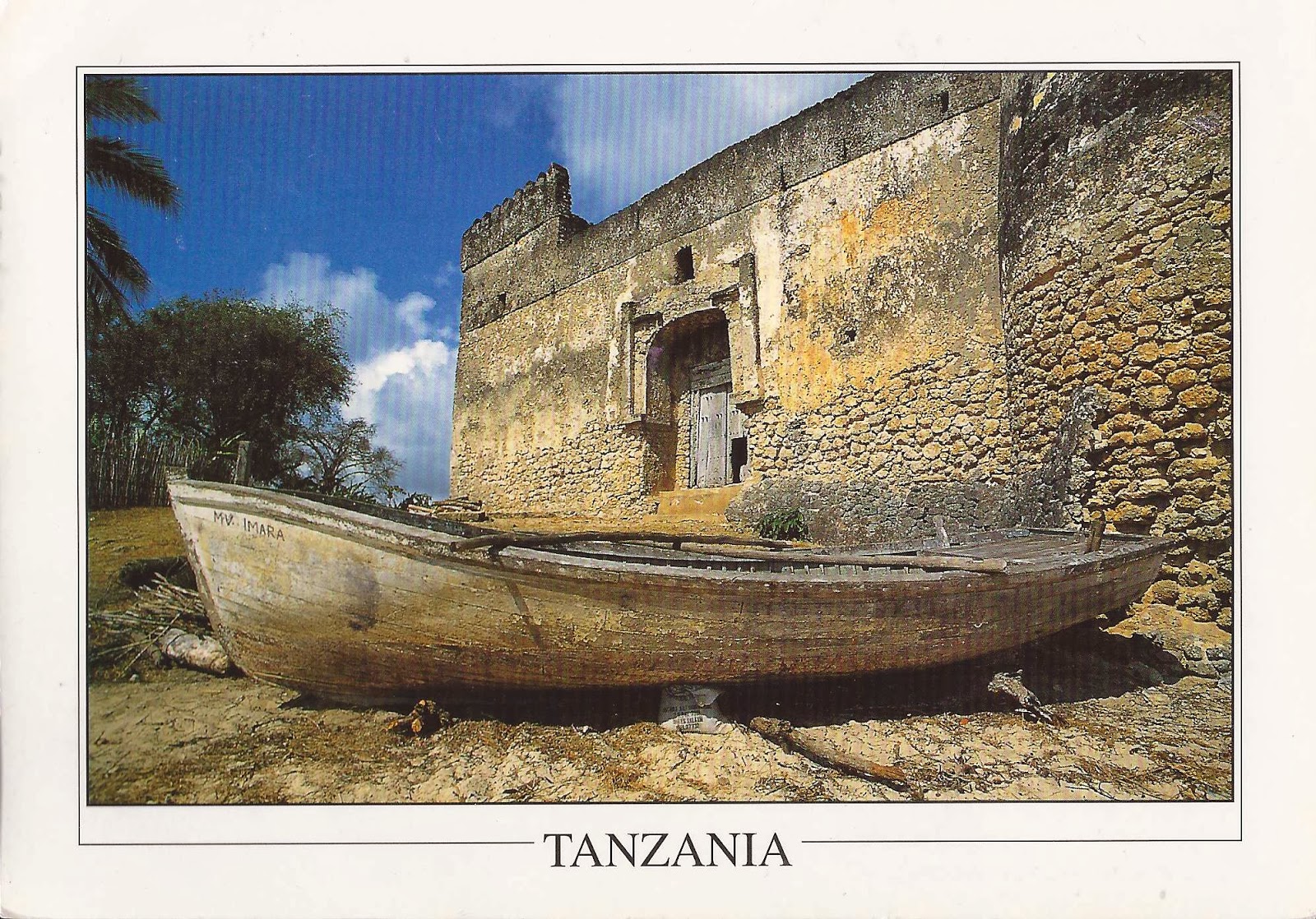 A Journey of Postcards: Ruins of Kilwa Kisiwani, Tanzania