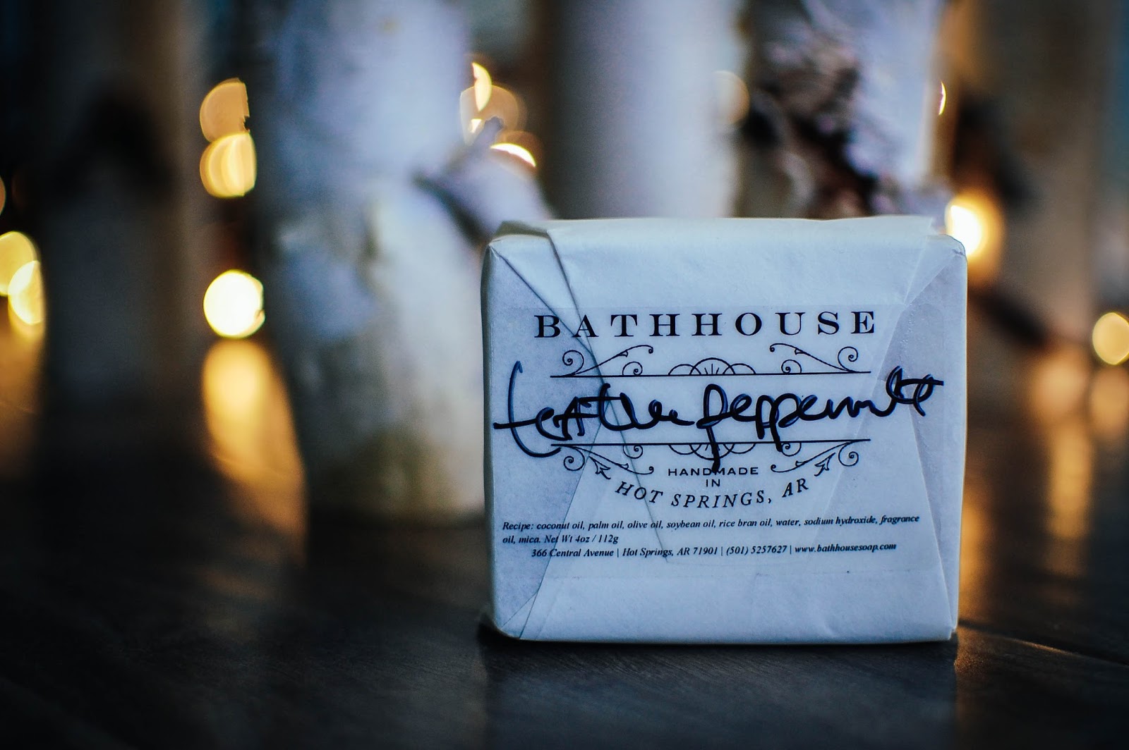 The Redolent Mermaid: Bathhouse Soapery: Tea Tree Peppermint Soap