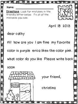 Friendly Letter Format 2Nd Grade - Formal Letters