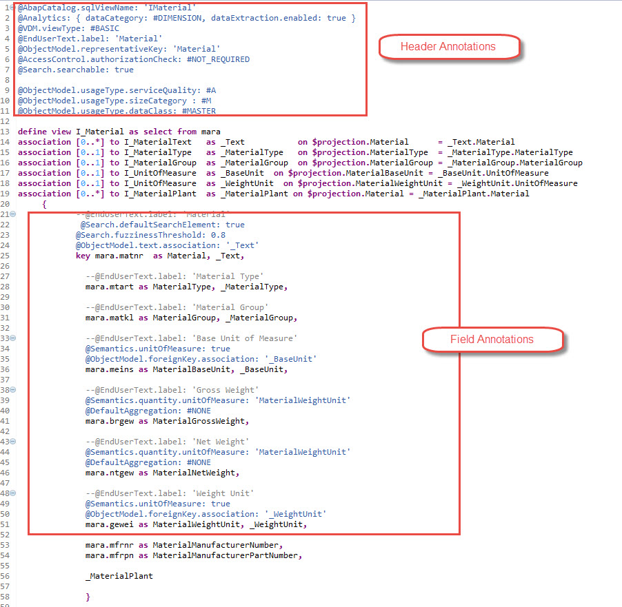 Sap Abap Central All About Cds Annotations